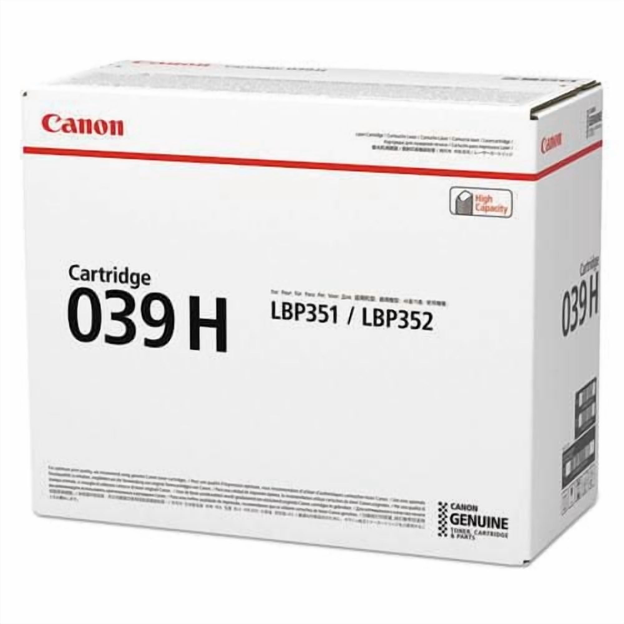 Click here for Canon 039h High Capacity Toner Cartridge prices