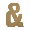 Wooden Letter Unfinished, American Captain Font, Craft Cutout - Walmart.com