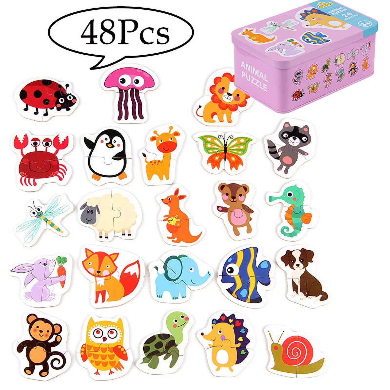 Click here for Debgfs Wooden Jigsaw Puzzles For Kids Ages 2-5 Tod... prices