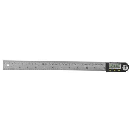 Digital 0-300mm Electronic Stainless Steel Protractor Ruler, Angle ...