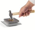 ANXPTIME Steel Anvil Plate Metal Shaping Block Metal Stamping Hammer ...