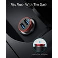 Anker, Car Charger, PowerDrive 2 Alloy, 24W Dual USB with Blue LED ...