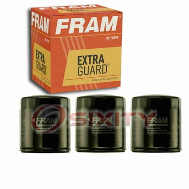 3 pc FRAM TG2870A Tough Guard Engine Oil Filters for 3I-1329 7001A ...