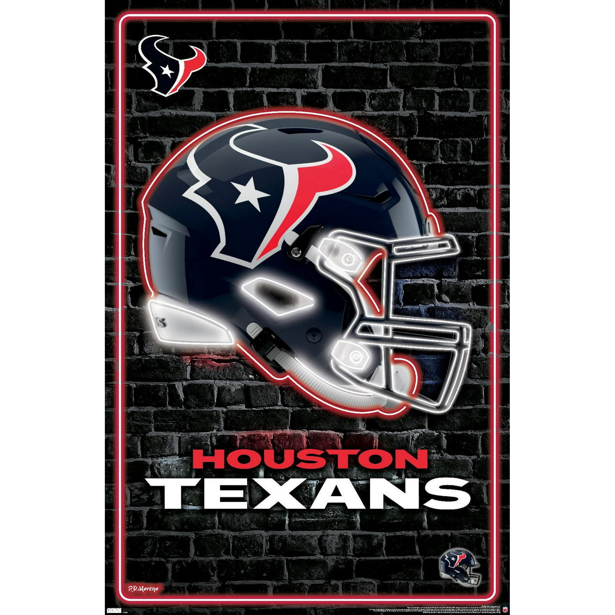 Click here for Trends International Nfl Houston Texans - Neon Hel... prices