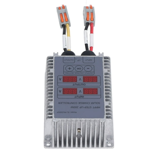 Solar Controller, Waterproof MPPT Boost Solar Controller With Display ...
