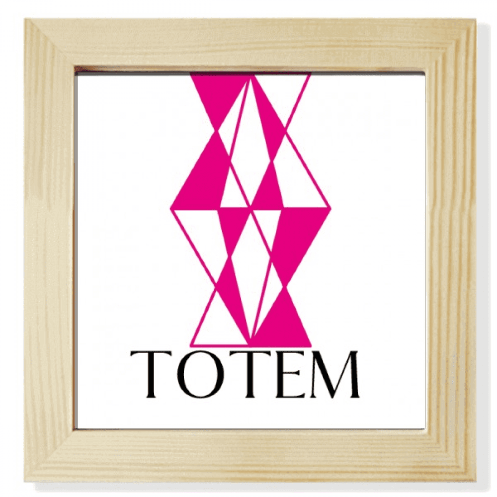 Totem Block Triangular Rhombus Square Picture Frame Wall Tabletop ...