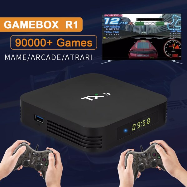 Buy TX3-R1 512G Retro Game Console with 110000+ Classic Games, Portable Emulator Console ...