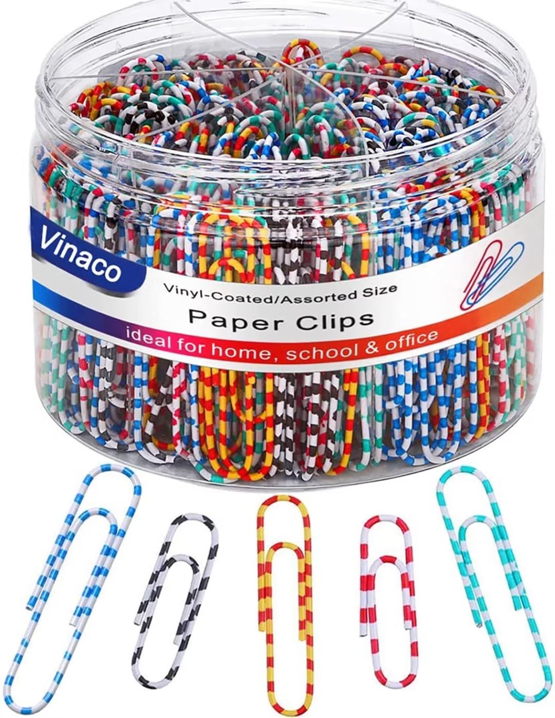 ACCO Smooth Standard Paper Clip, #3, Silver, 100/Box, 10 Boxes/Pack ...