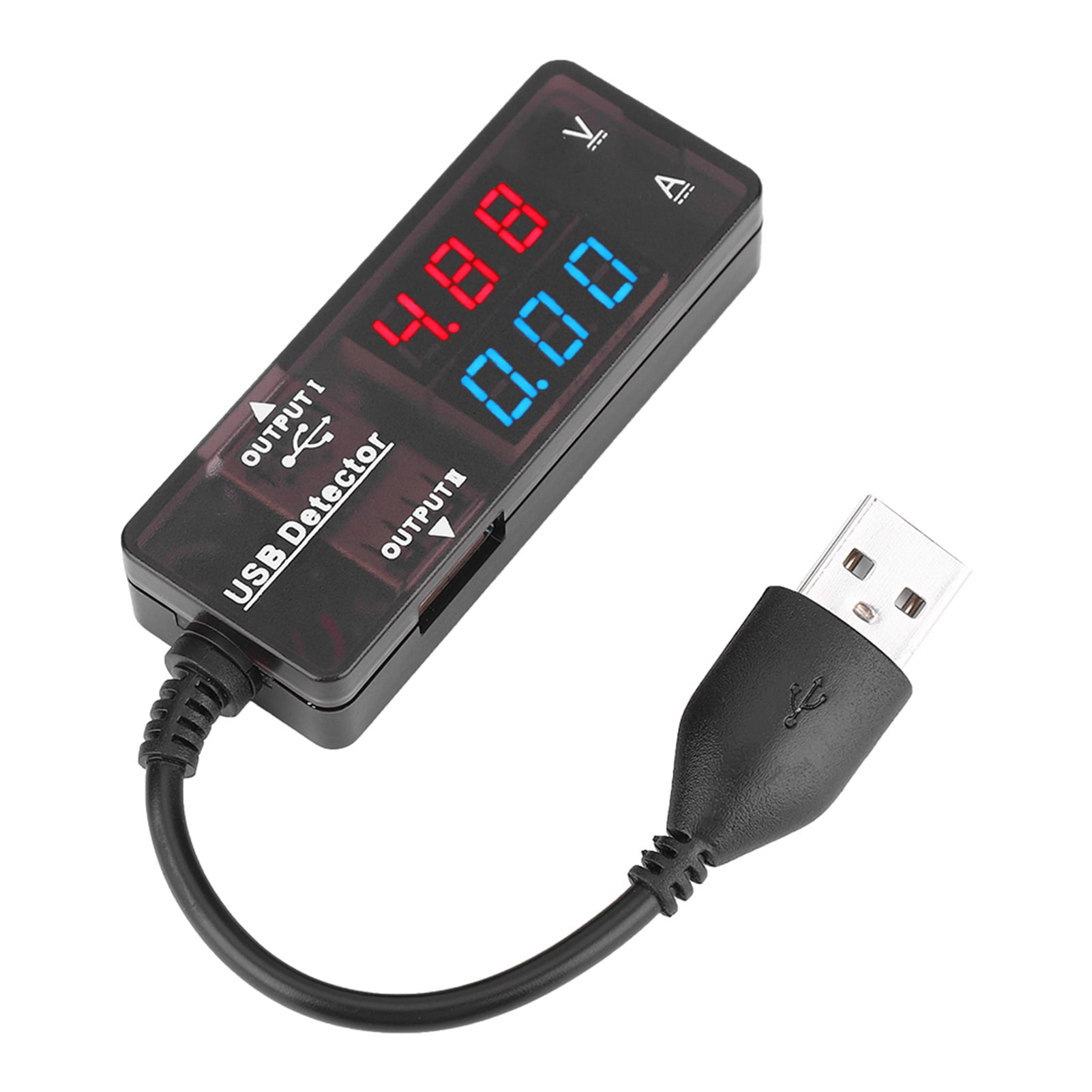 Probador USB Jadeshay YB26VA Pantalla dual USB Voltímetro USB ...