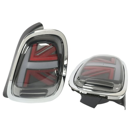 FULL LED UNION JACK TAIL LIGHTS WITH SEQUENTIAL TURN FOR S JCW F55 F56 ...