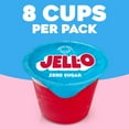 Jell-O Strawberry Sugar Free Jello Cups Gelatin Snack Value Pack, 8 Ct ...