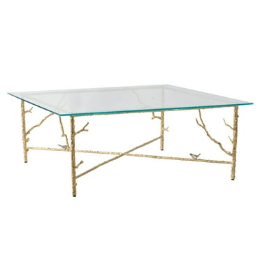 13.5" Antique Silver Leaf Side Table - Walmart.com