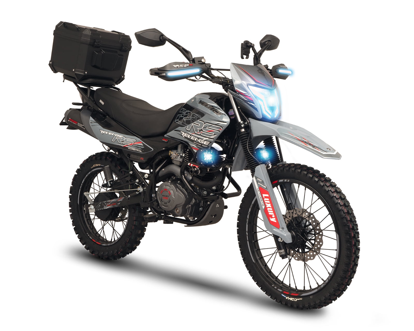 Motocicleta Veloci Revenge Dynamik Tech 220cc 2026 Gris | Bodega Aurrera en línea