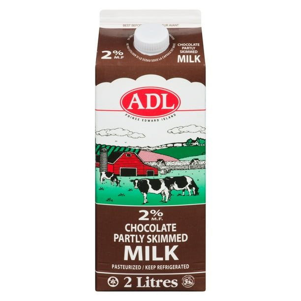 ADL 2% Chocolate Milk, ADL 2% Choc Milk Carton 2L - Walmart.ca