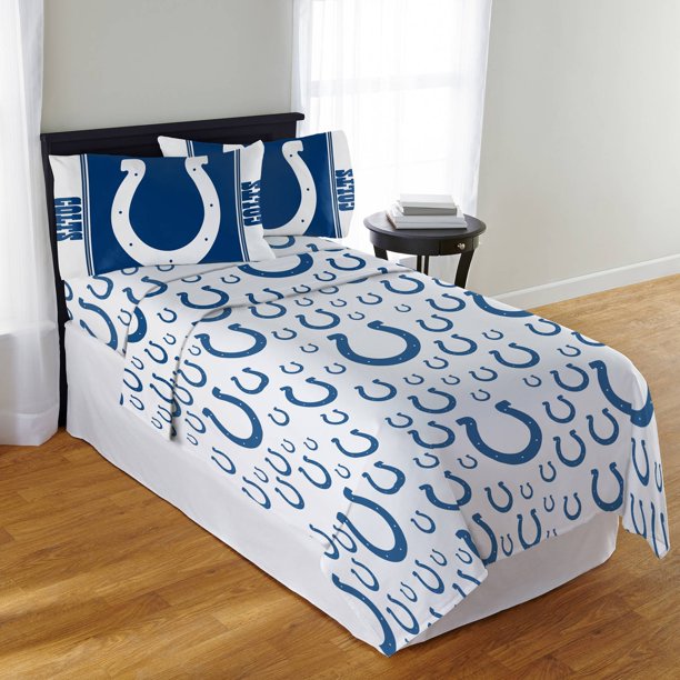 NFL Indianapolis Colts "Mascot" Sheet Set - Walmart.com - Walmart.com