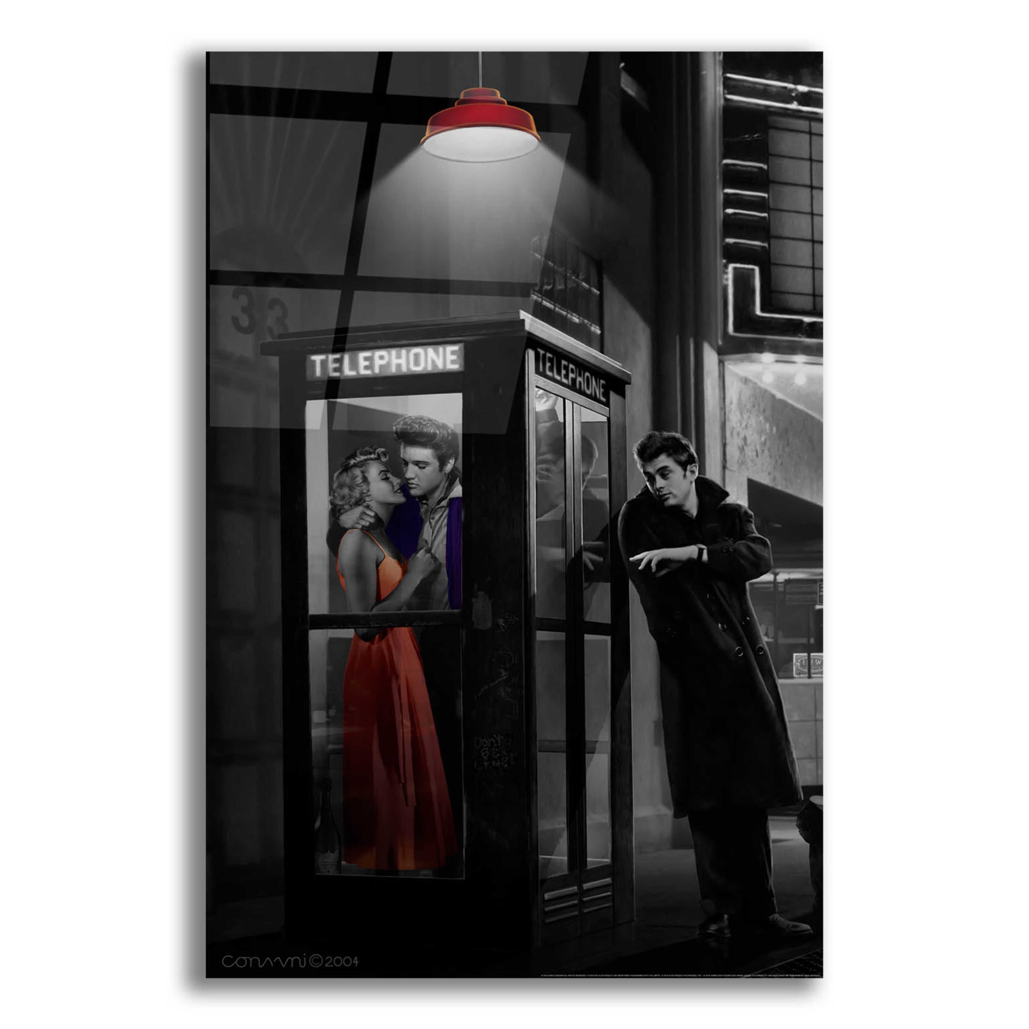 Epic Art 'Midnight Matinee BW' by Chris Consani, Acrylic Glass Wall Art ...
