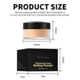 Translucent Loose Setting Powder for Makeup, 29g Weight, Oil-Absorbing Formula with Vitamin E ...