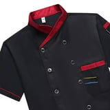 Unisex Jacket Men Women Waiter Waitress Comfortable Short Sleeve Shirt ...