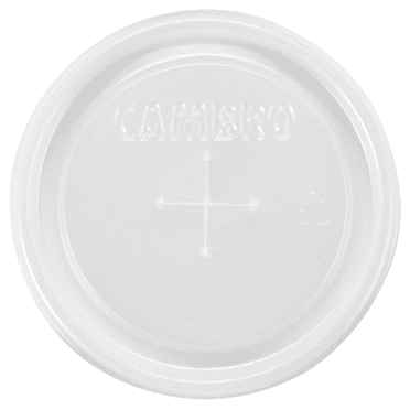 Pactiv EarthChoice Strawless RPET Lid, Flat Lid, Fits 9 oz to 20 oz "A ...