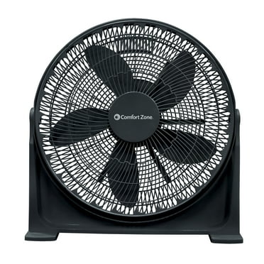 Lorell, LLR84551, 16" 3-Speed Tilt Box Fan, 1 Each, Black - Walmart.com