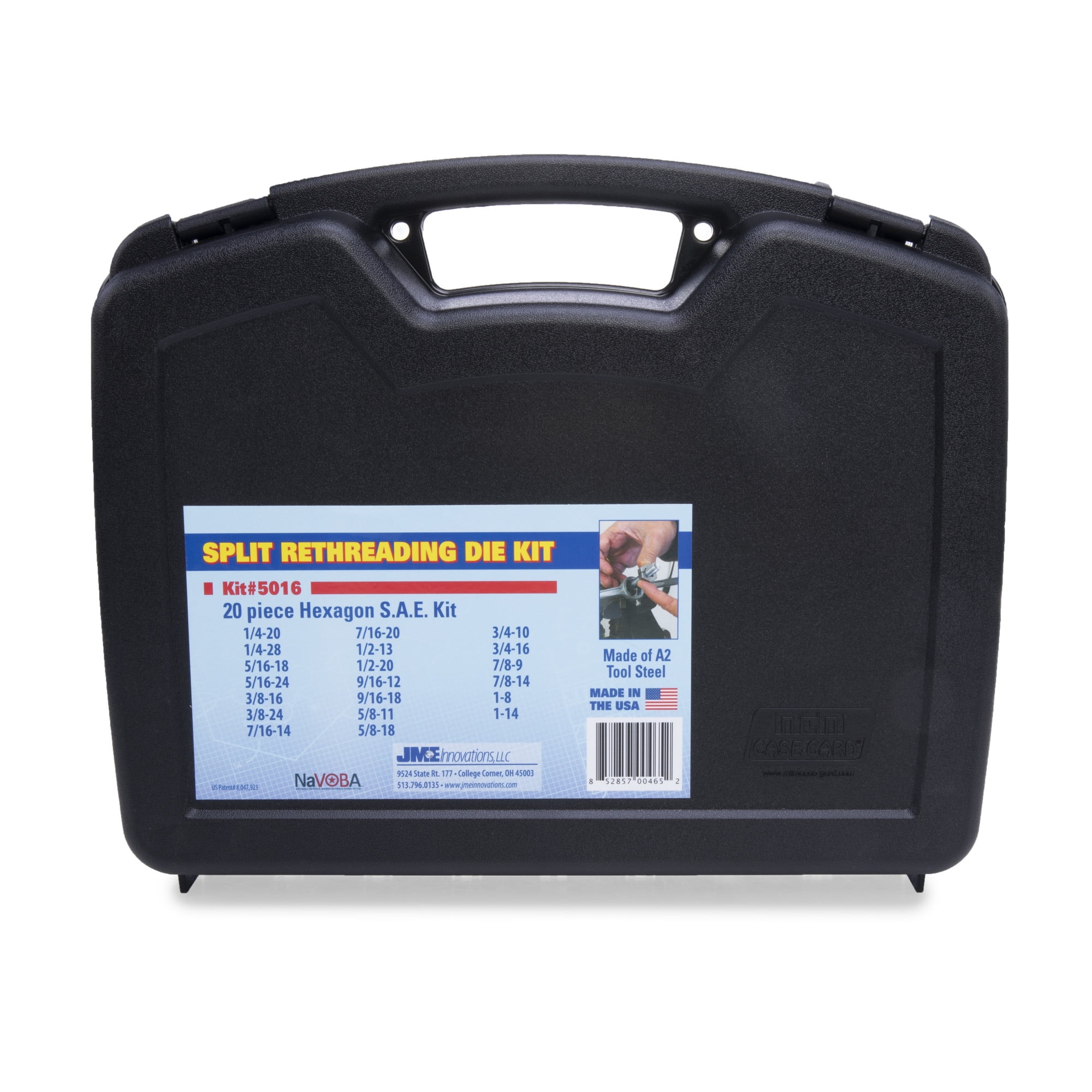 STEELMAN 60776 20-Piece SAE Split Die Bolt Repair / Rethreading Kit ...