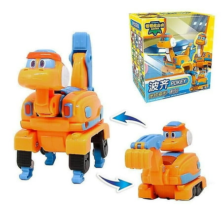 Min Gogo Dino Deformation Car/airplane Action Figures Rex/ping/viki ...