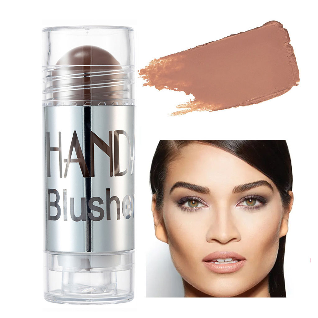 Cheek Blusher Shimmer Blush Stick Face Makeup Highlighter Bronzer ...