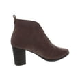 Journee Collection Womens Bellamy Embossed Pointed Toe Booties ...
