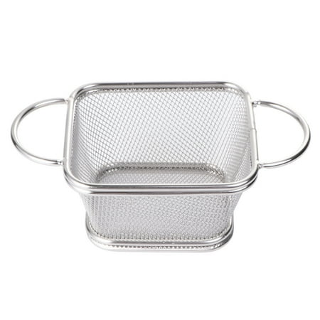 Stainless Steel Frying Basket Snack Basket Strainer Food Colander Fry ...