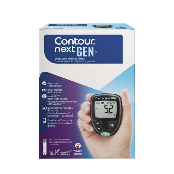 CONTOUR®NEXT GEN Blood Glucose Monitor - Walmart.ca