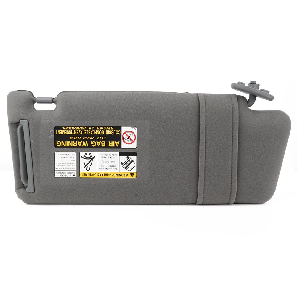 CCIYU Gray Sun Visor Left Driver Side fit for 2005 2006 2007 2008 2009 ...