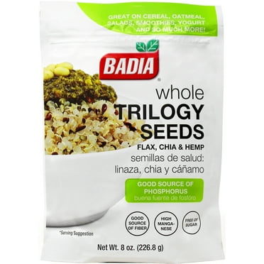 ***Discontinued***Badia Whole Trilogy Health Seeds, 21 oz, (Pack of 4 ...