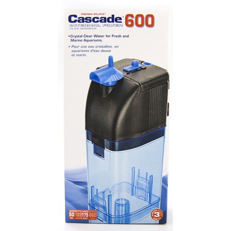 Click here for Penn-Plax Cascade 600 Internal Filter prices