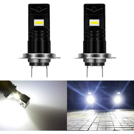 KaTur H7 Fog Light Bulb Extremely Bright 1600 Lumens Max 80W High Power ...
