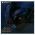 Sony Playstation PS Headphones, Gold Wireless, Black, 500 Million ...