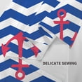 Balery Nautical Anchors Pattern Tapestry 60x51 Inches - Large Wall ...