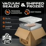 Chef Grumpy Butcher Frozen Meals: BBQ Chicken Wings Artisan TV Dinner ...