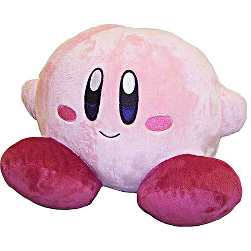 Kirby's Adventure Kirby Plush [Sitting] - Walmart.com - Walmart.com