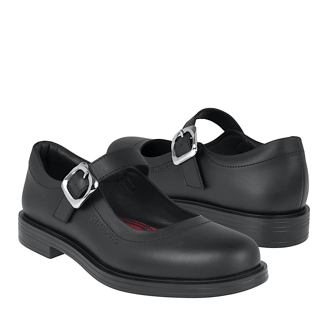 ZAPATOS NIÑA CHABELO C974-A PIEL NEGRO | Walmart en línea
