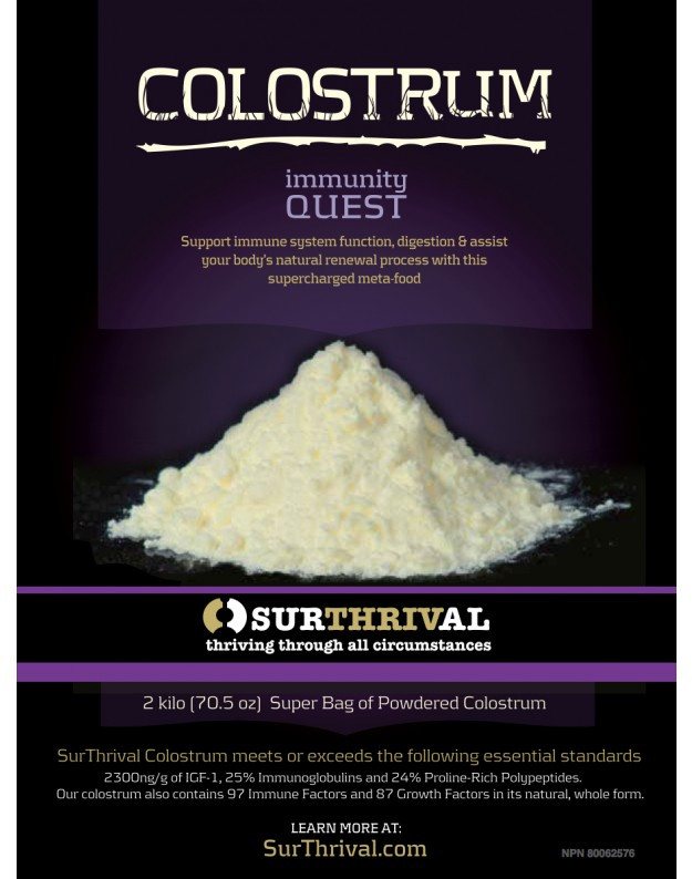 Surthrival Colostrum 2 Kilo - Walmart.com