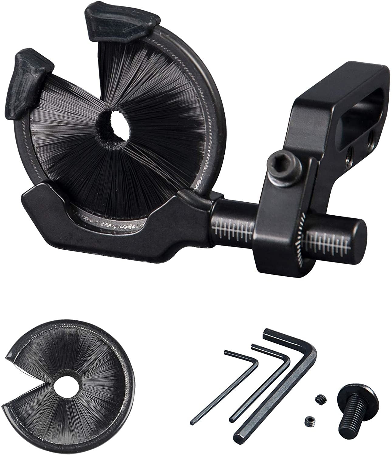 Compound Bow Full Containment Brush Arrow Rest w/ Extra Brush ...