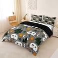 Catabedysis Night Camping Bedding,Cute Moon Stars Duvet Cover Full For ...