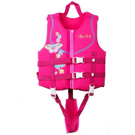 Children's Life Jacket Girls Buoyancy Swim Vest Float Life Vest ...
