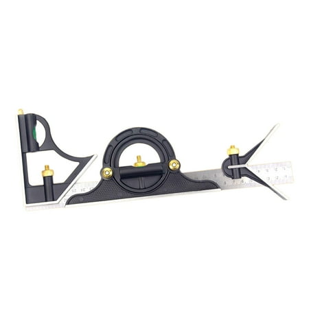 Adjustable Carpenters Square 45 / 90 Degree Multifunctional Protractor ...