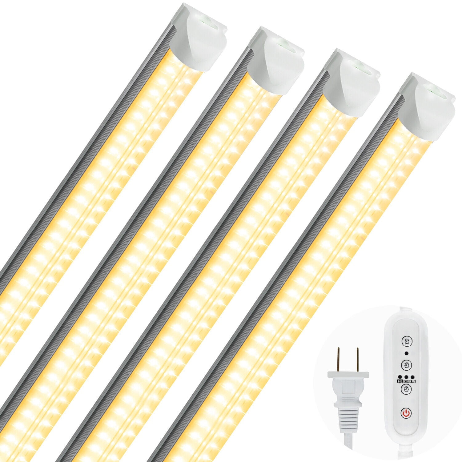 Sunway Lighting 27W T8 3FT LED Plants Light With Timer,LED Tube Light ...