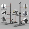 K KiNGKANG Squat Rack,Bench Press Rack Push up Multi-Function Barbell ...