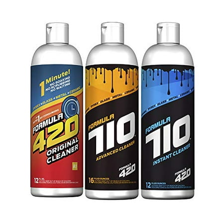 Formula 420 Bundle Pack : 1 Bottle Glass Metal Ceramic Pipe Original ...