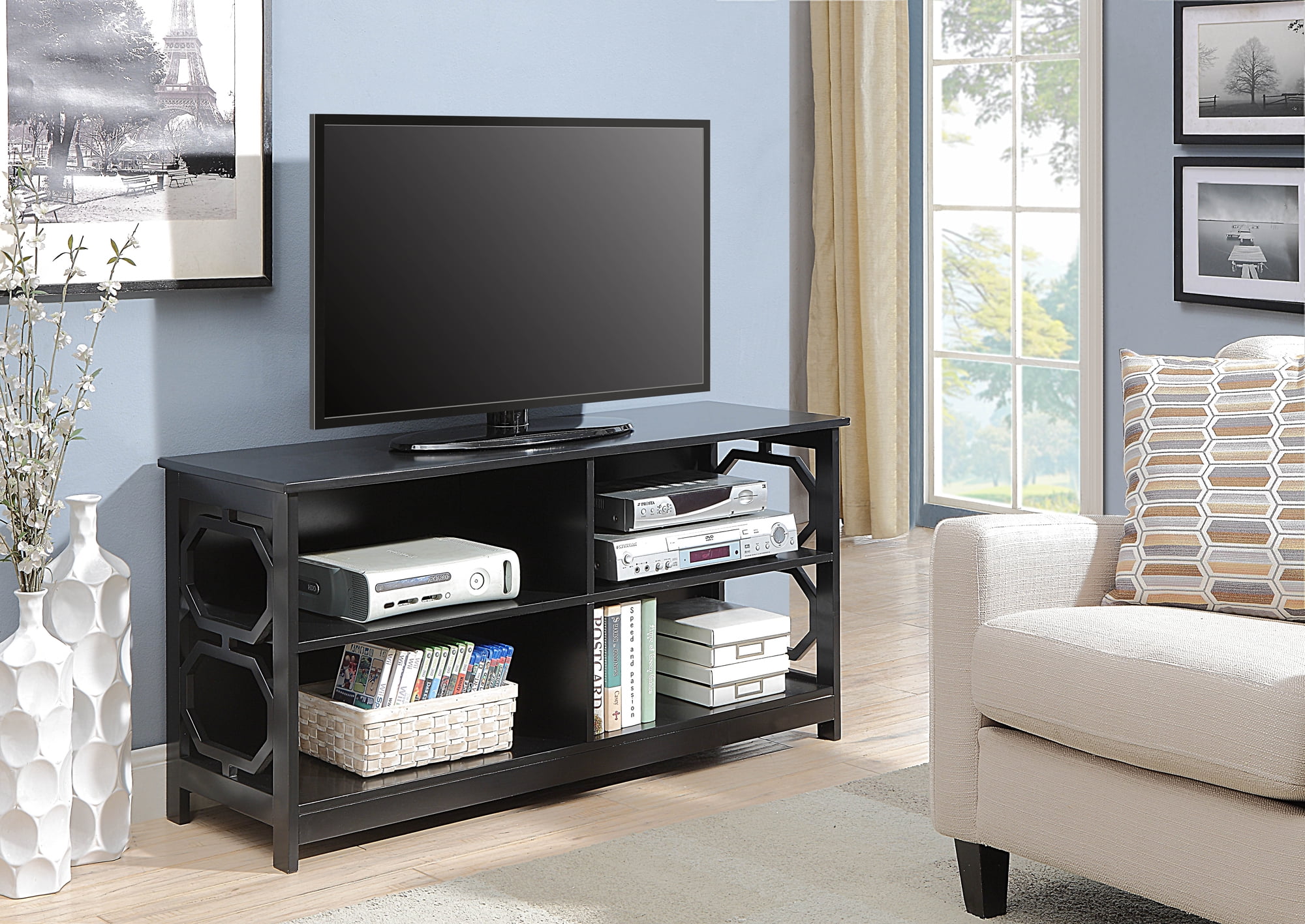 Convenience Concepts Omega TV Stand, Multiple Finishes - Walmart.com