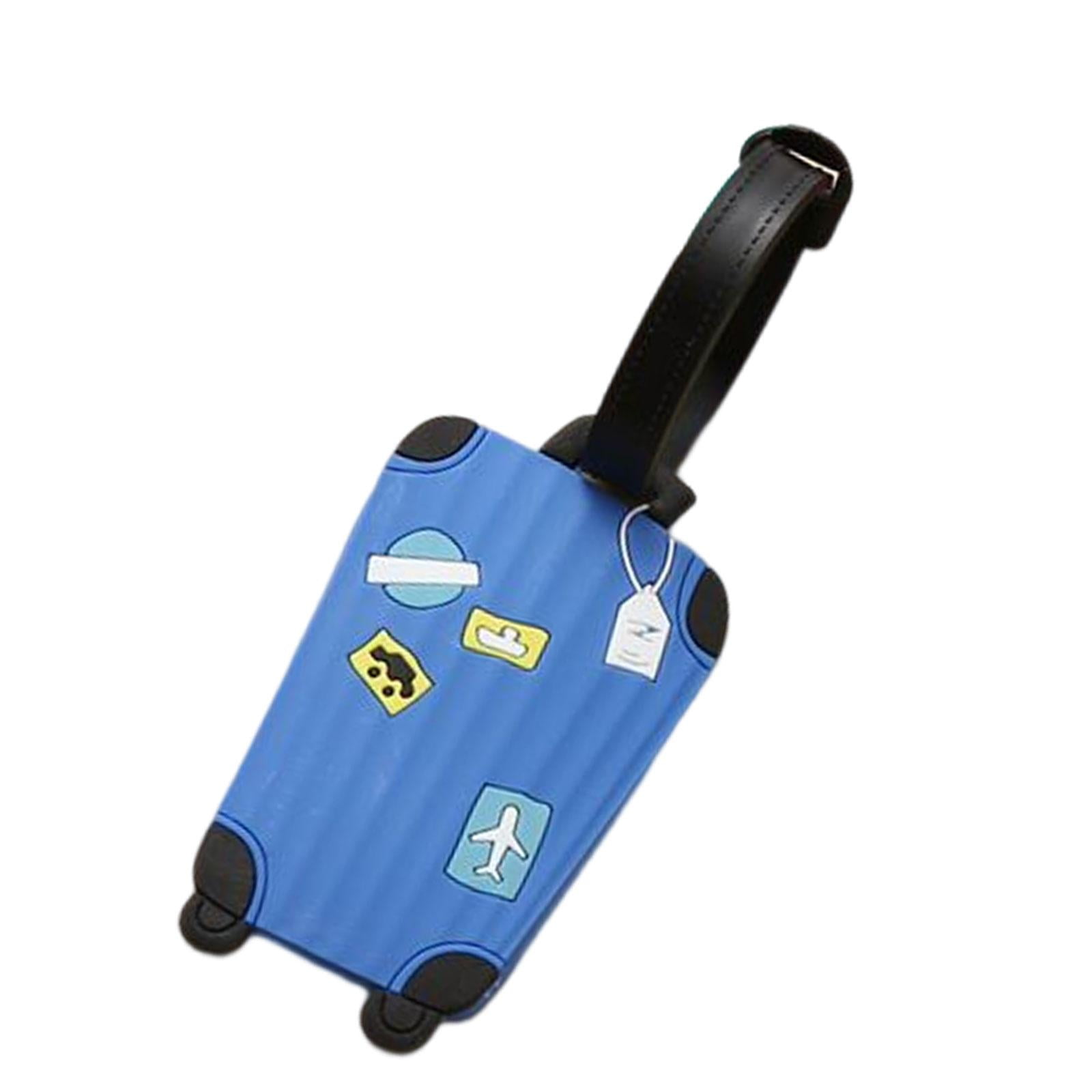 Luggage Tag with Name ID Card Portable Suitcase Tag for Girls Boys ...