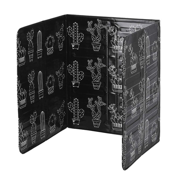 Aluminum Foil Folding Oil Baffle For Household Stove Cooking Oil Splash ...